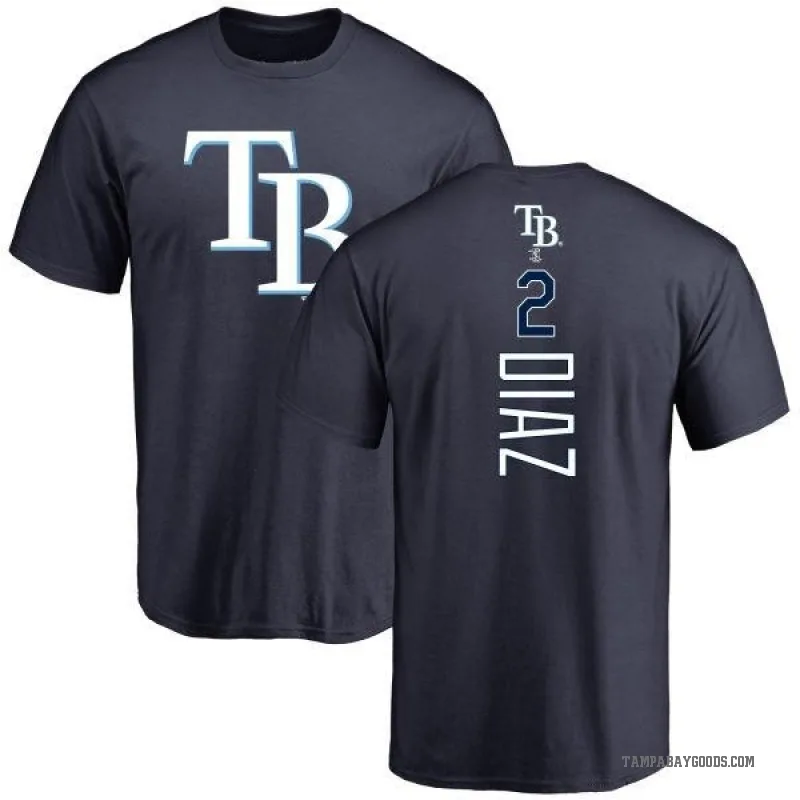 Yandy Diaz T-Shirt | Authentic Tampa Bay Rays Yandy Diaz T-Shirts ...